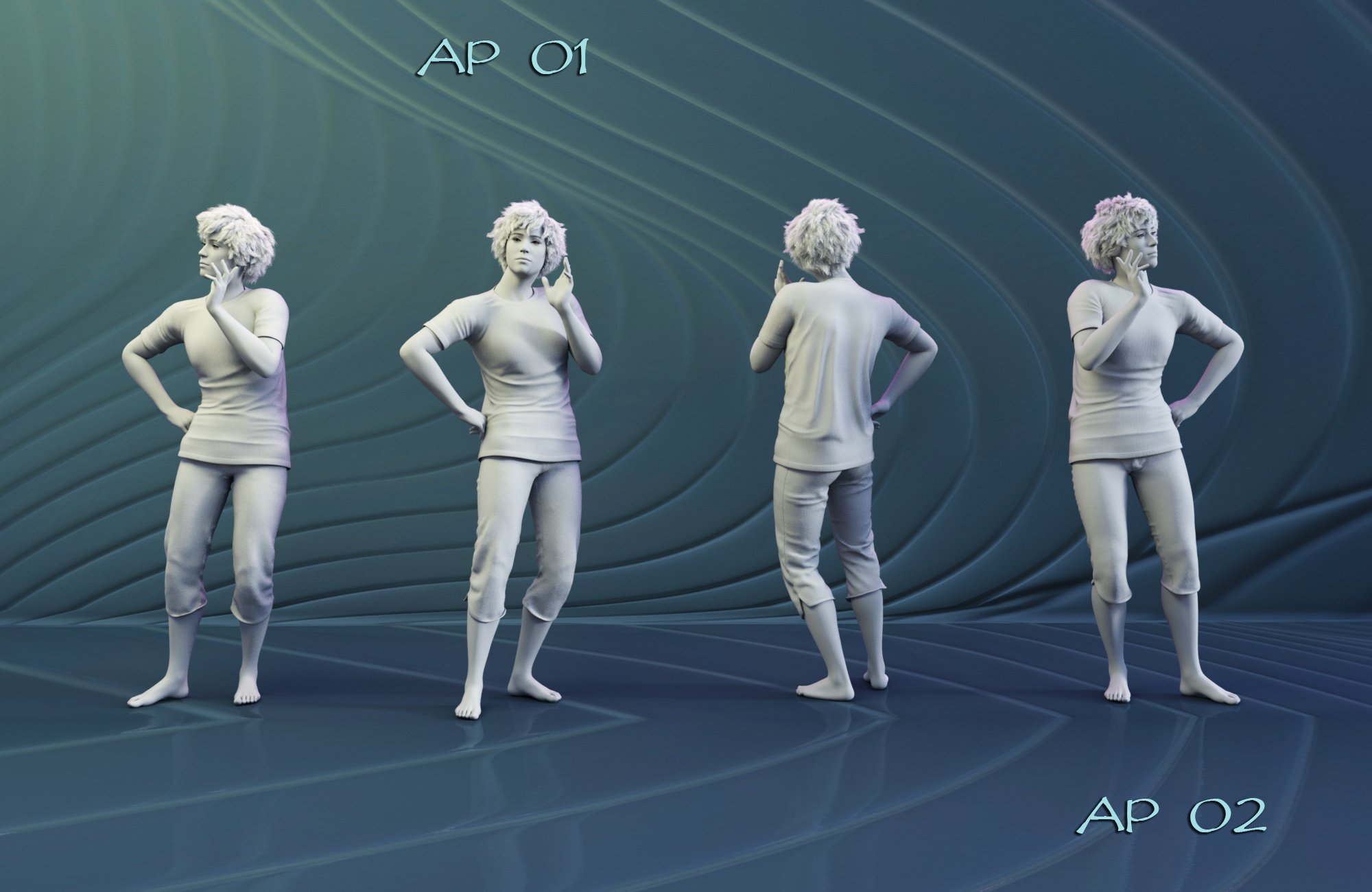 FF's Adventure Poses for Genesis 9 | Daz 3D