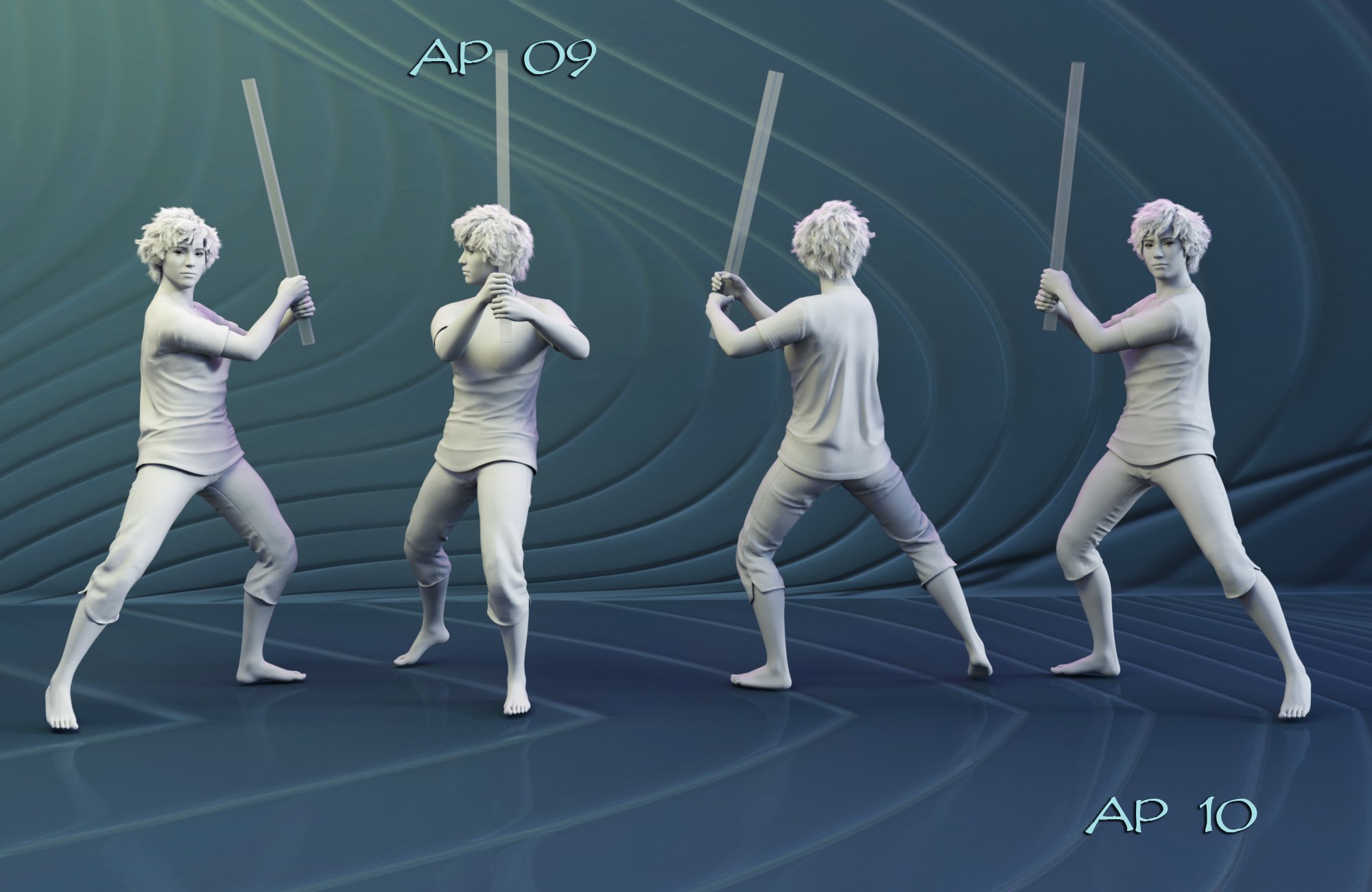 FF's Adventure Poses for Genesis 9 | Daz 3D