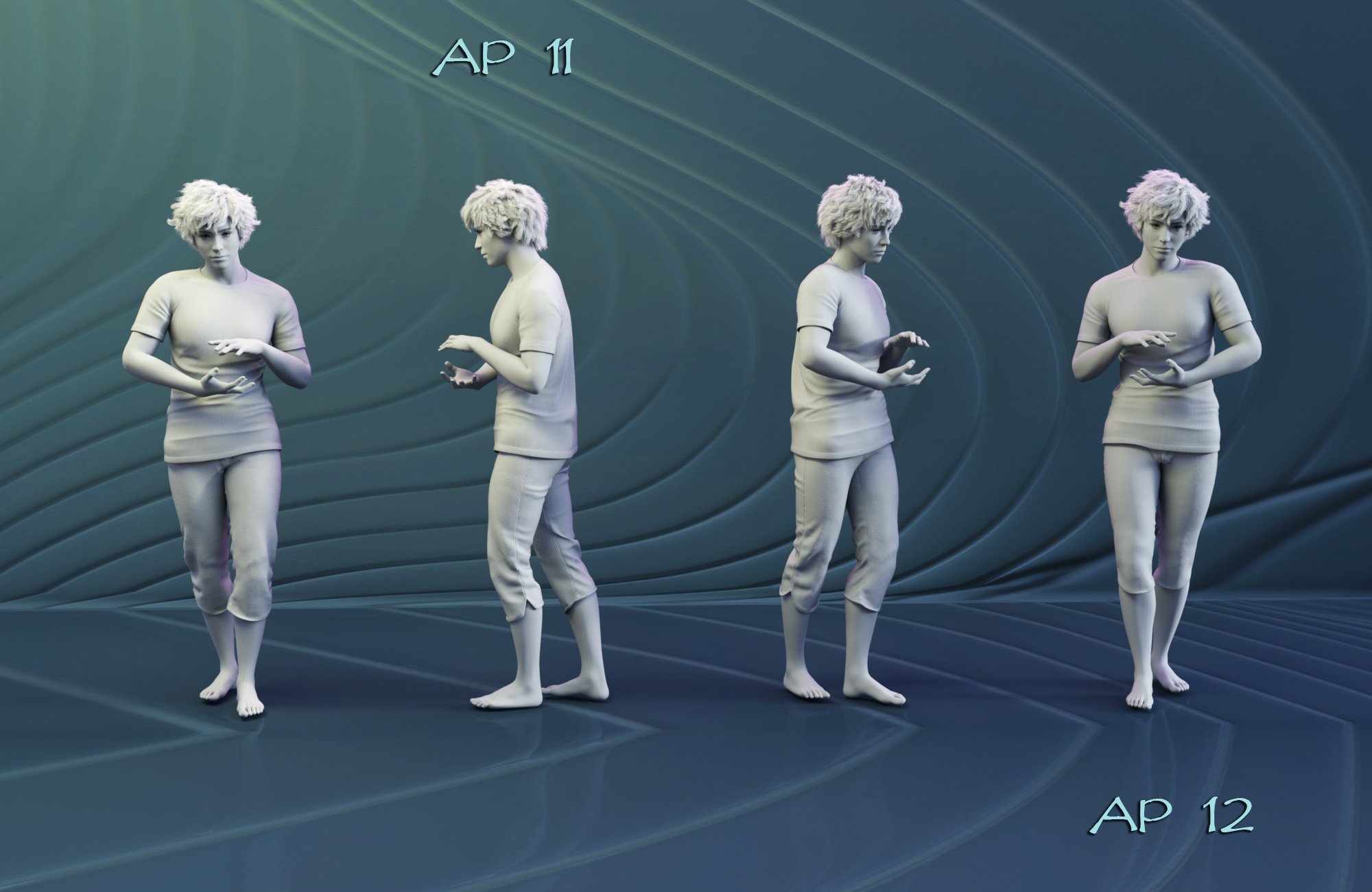 FF's Adventure Poses for Genesis 9 | Daz 3D