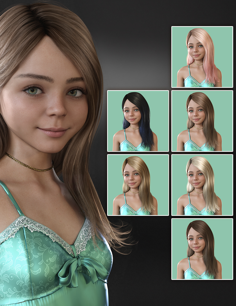 Chiara Bundle for Genesis 9 | Daz 3D