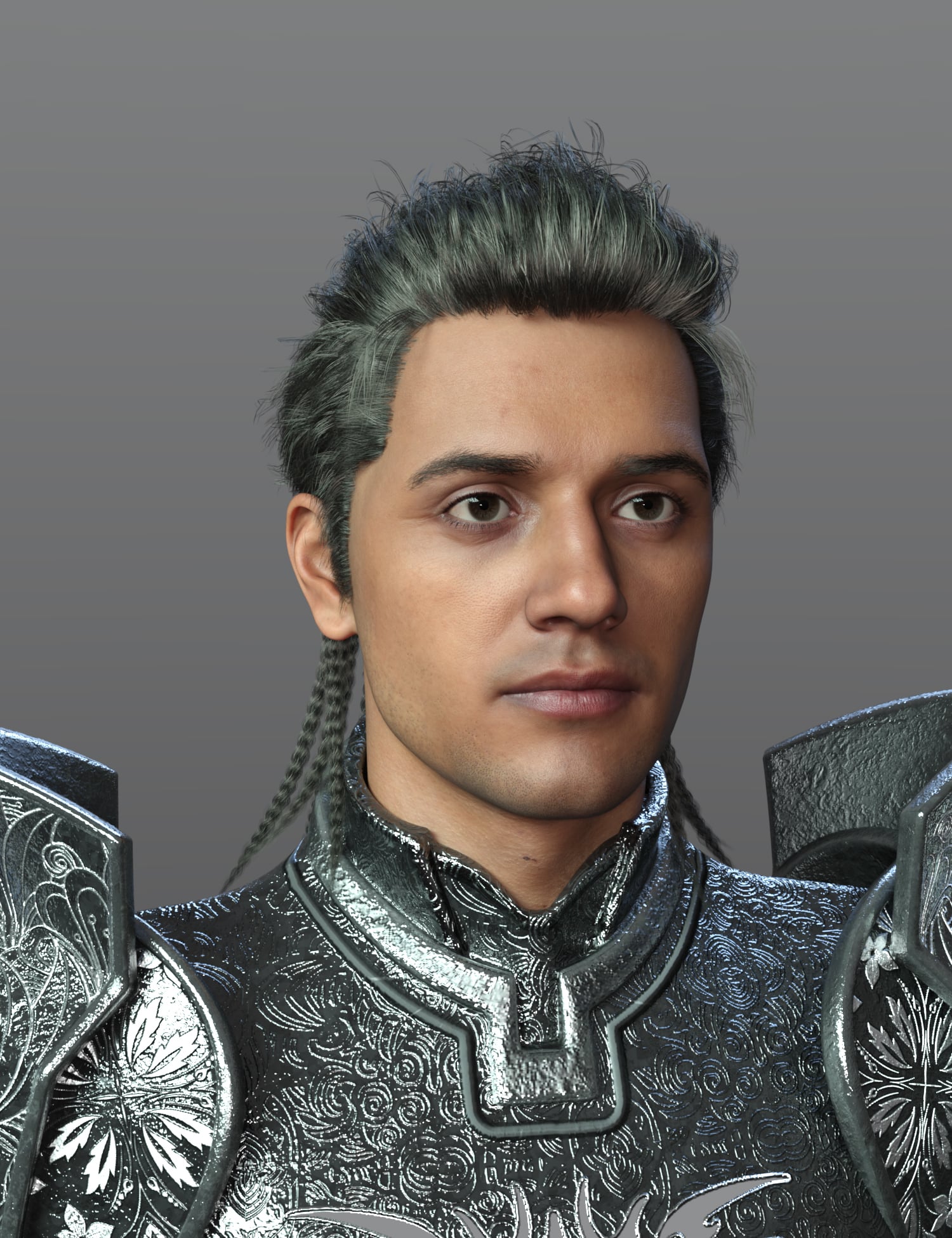 SPR Handsome Hair for Genesis 9 | Daz 3D