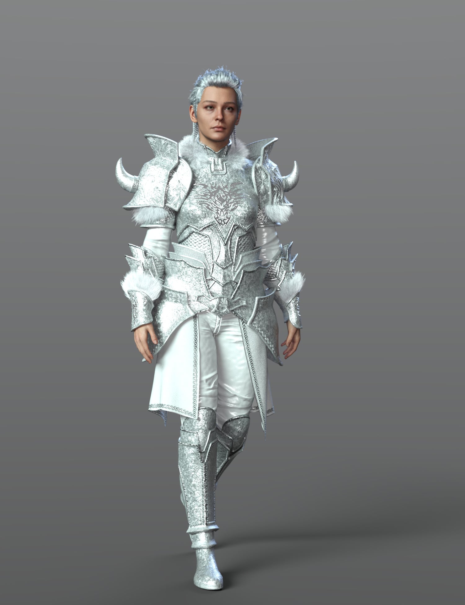 dForce SPR Handsome Armor for Genesis 9 | Daz 3D