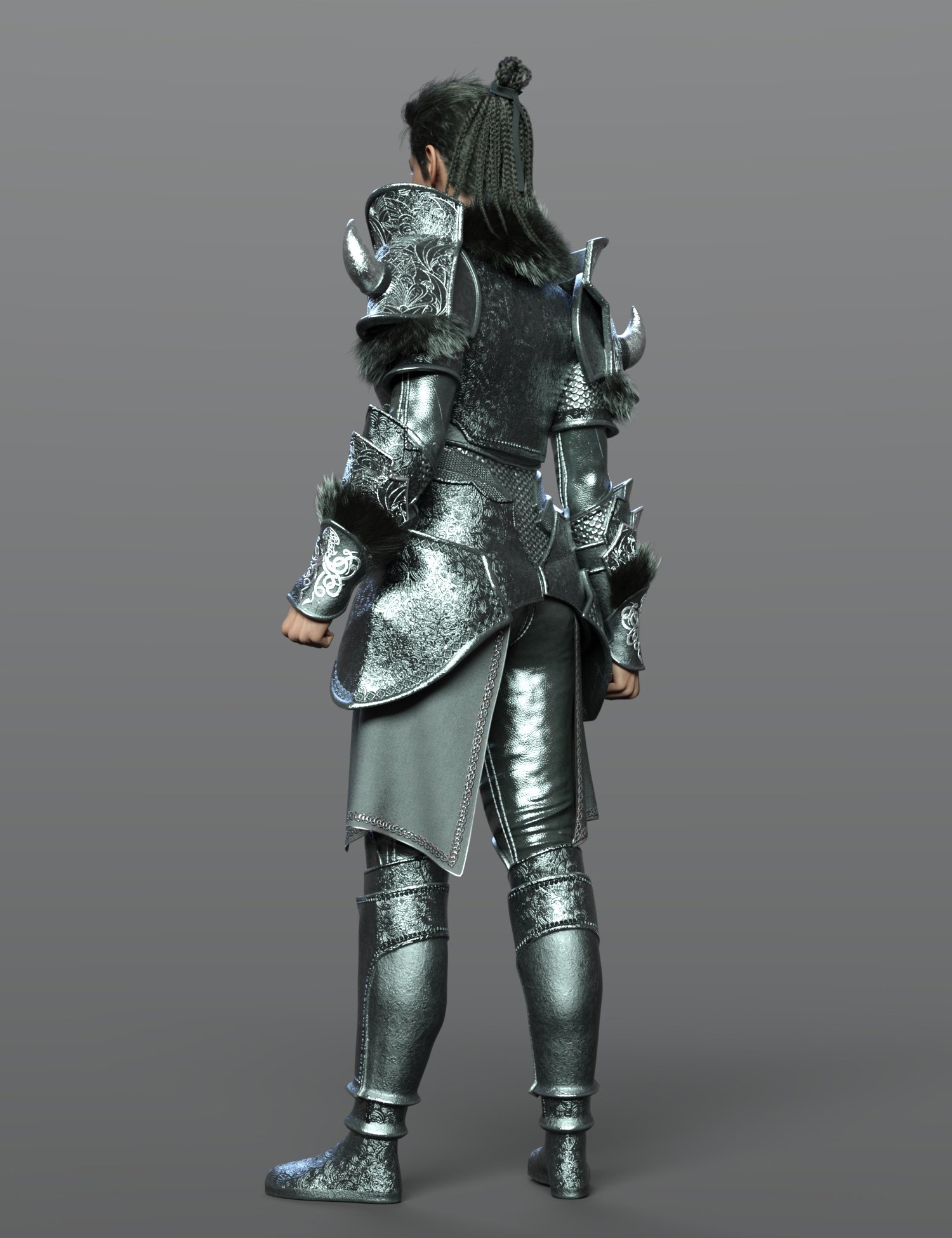 dForce SPR Handsome Armor for Genesis 9 | Daz 3D
