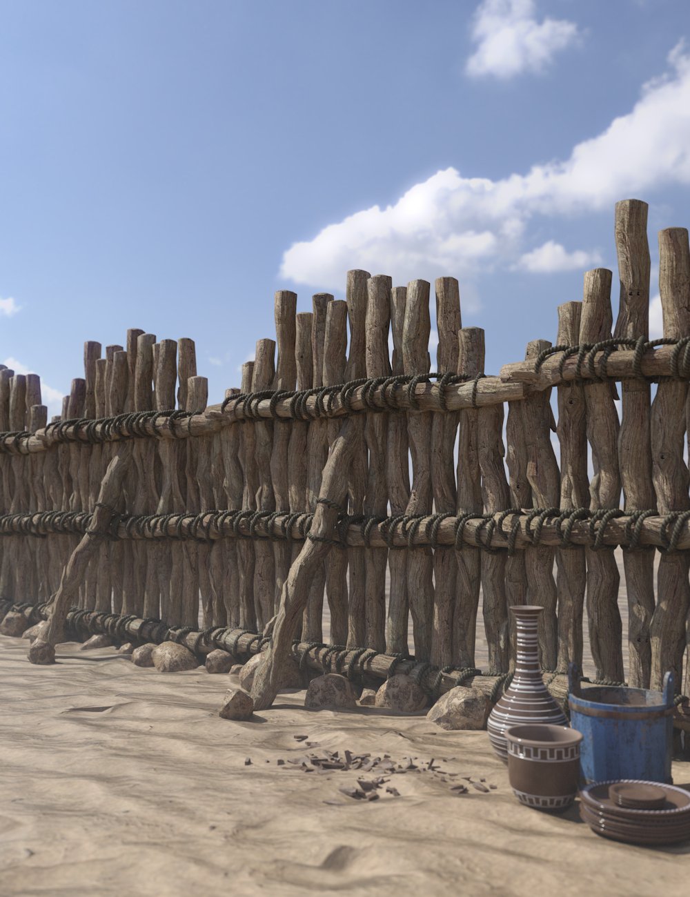 Desert Huts 2 | Daz 3D