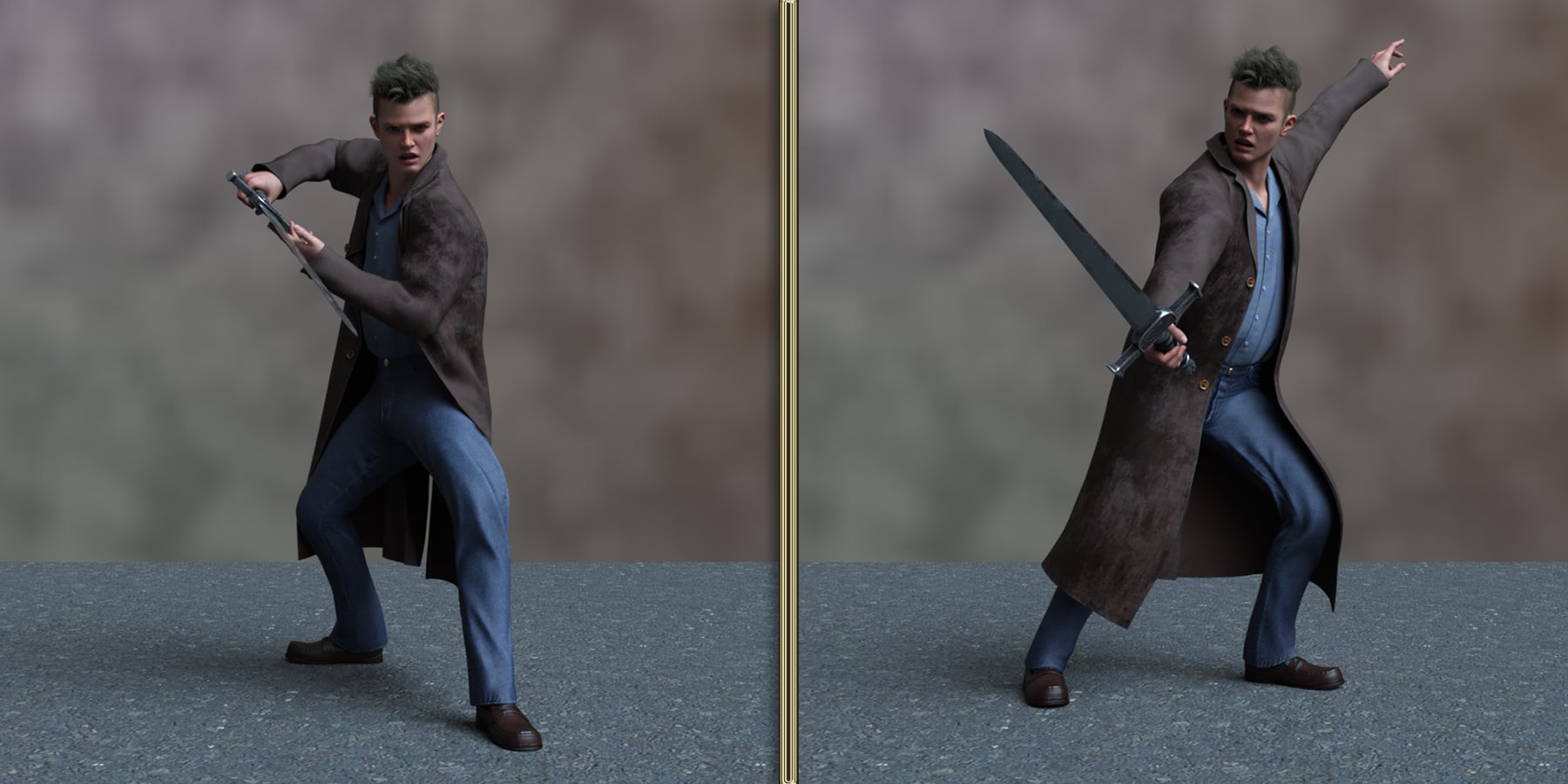 The Last One Poses for Victoria 9 Masculine | Daz 3D