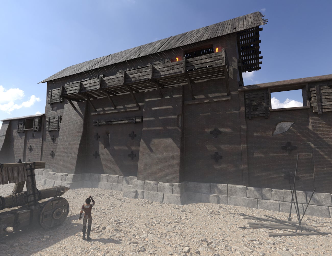 Castle Watchtowers 2 | Daz 3D