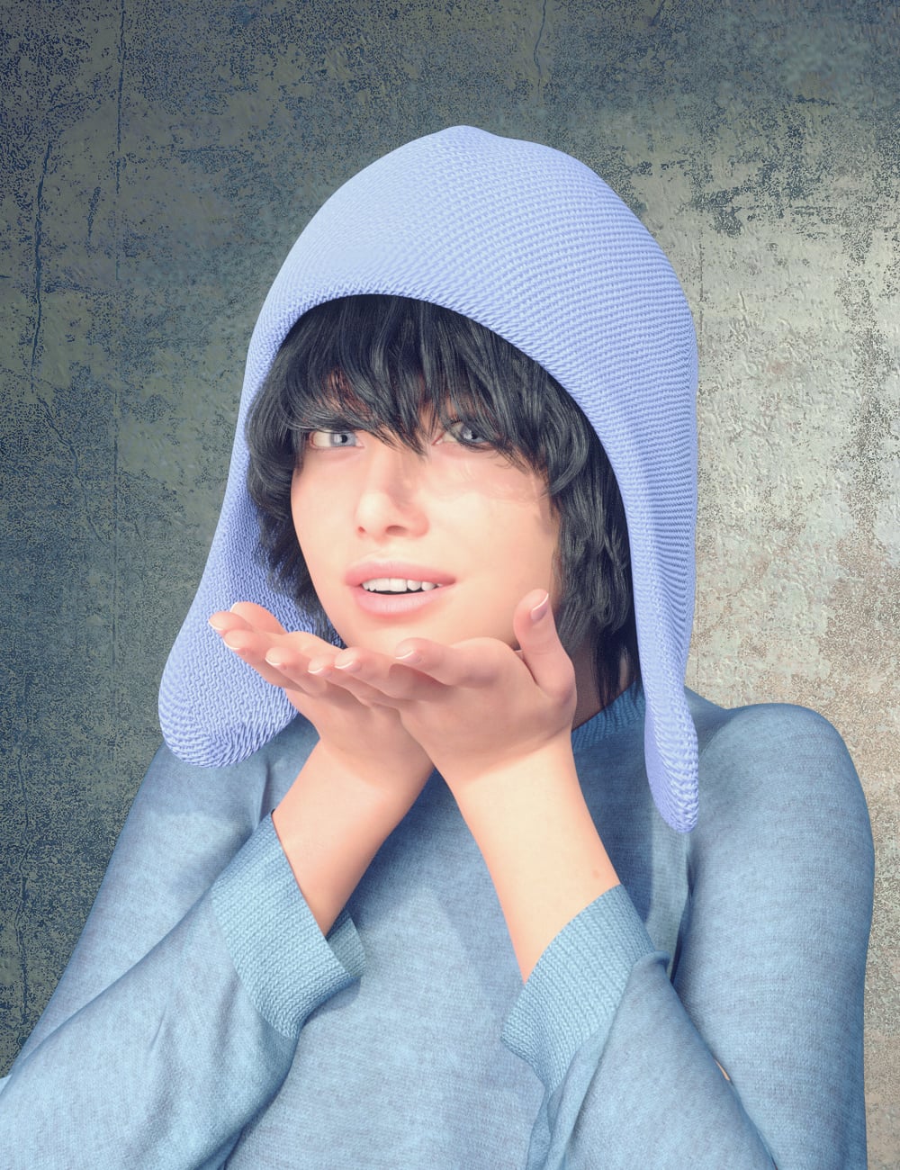 JL Shelly Hair for Genesis 9 | Daz 3D