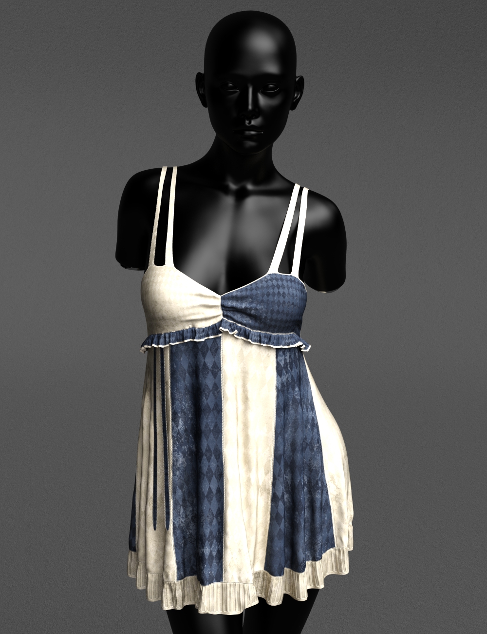 Diverse - Texture Addon for the dForce Nightie | Daz 3D
