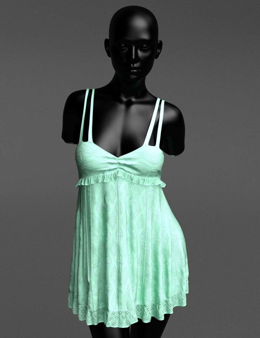 Diverse - Texture Addon for the dForce Nightie | Daz 3D