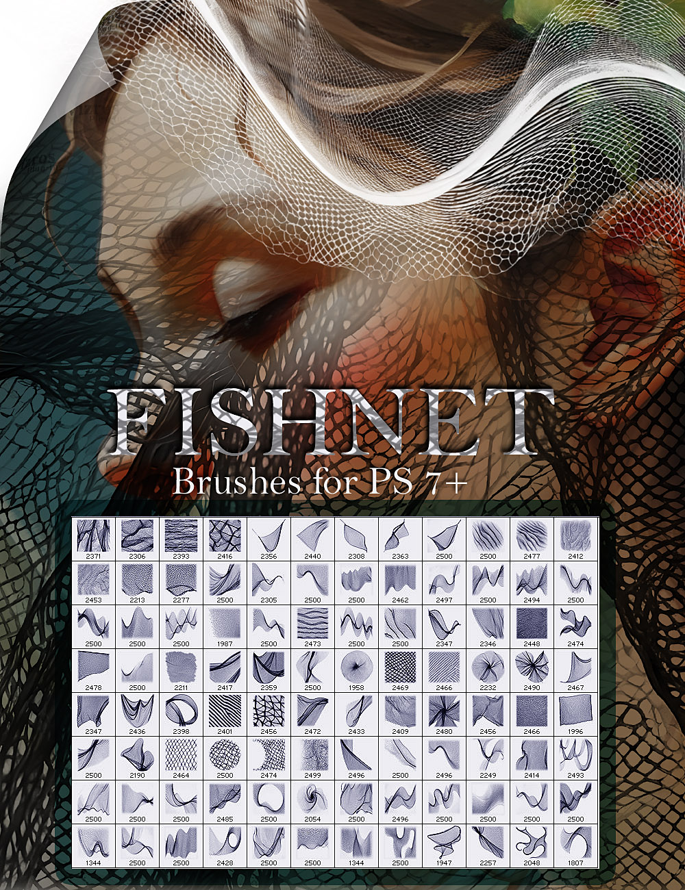 FISHNET Photoshop Brushes | Daz 3D