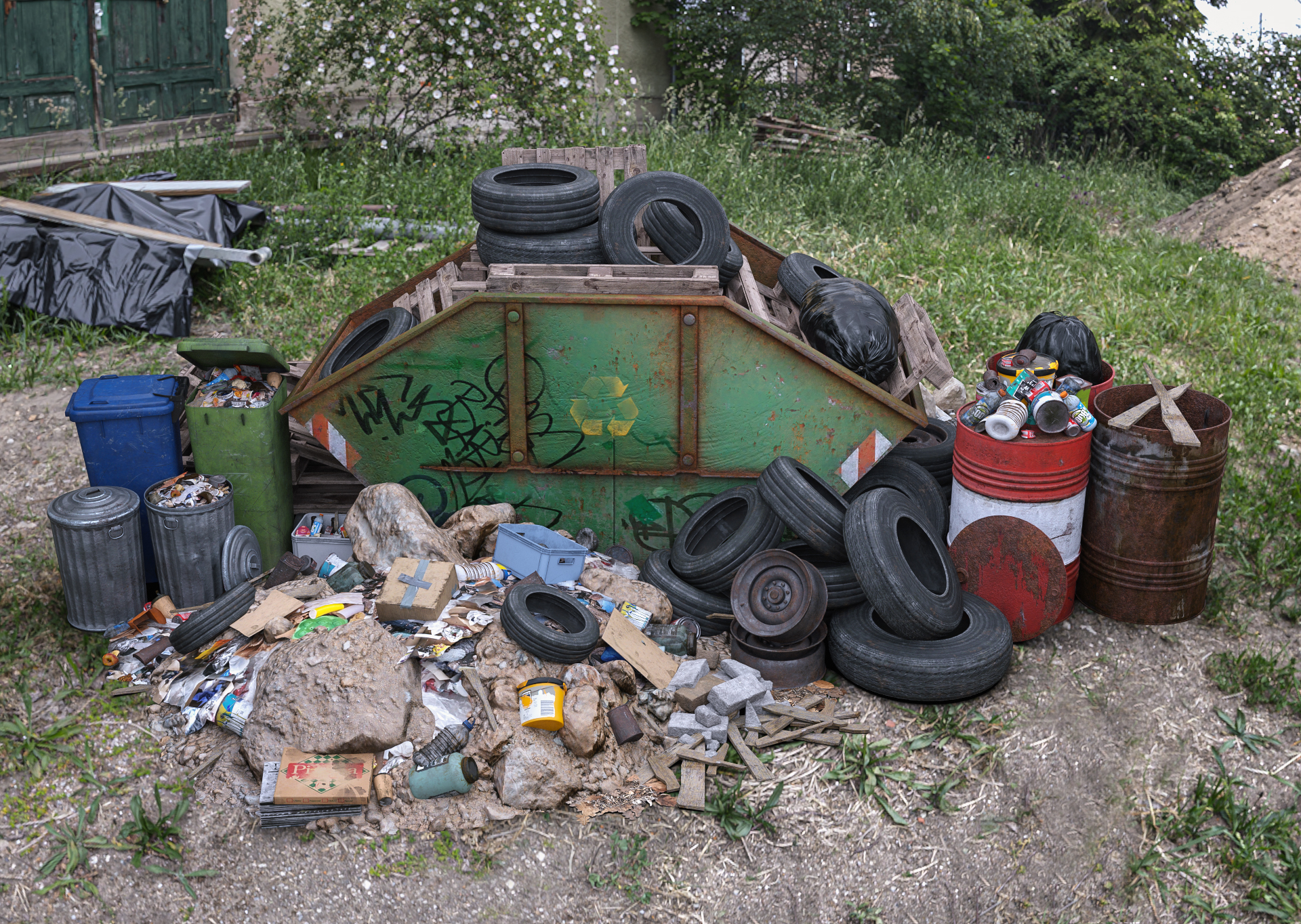 Mega Trash Pack | Daz 3D