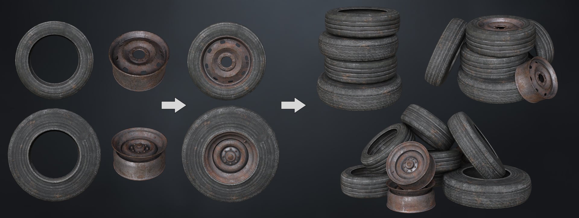 Mega Trash Pack | Daz 3D