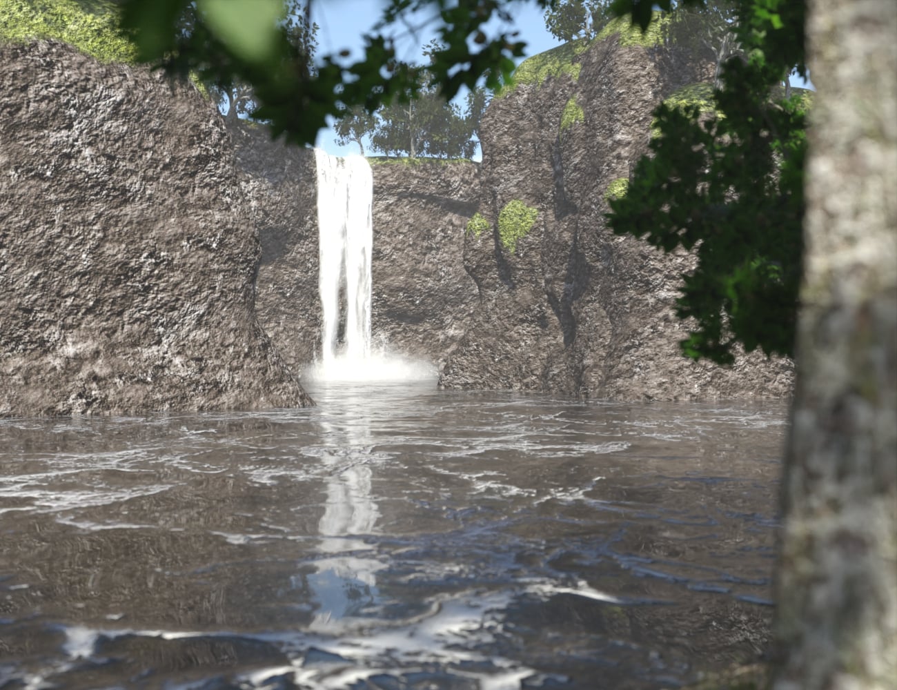 Between Rocky Walls | Daz 3D