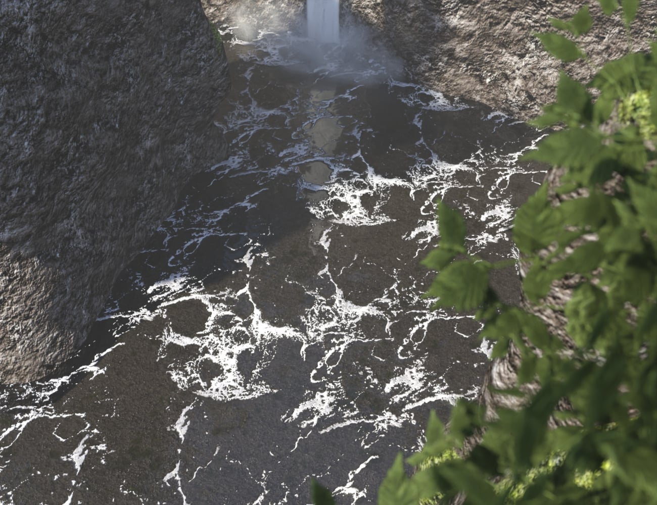 Between Rocky Walls | Daz 3D