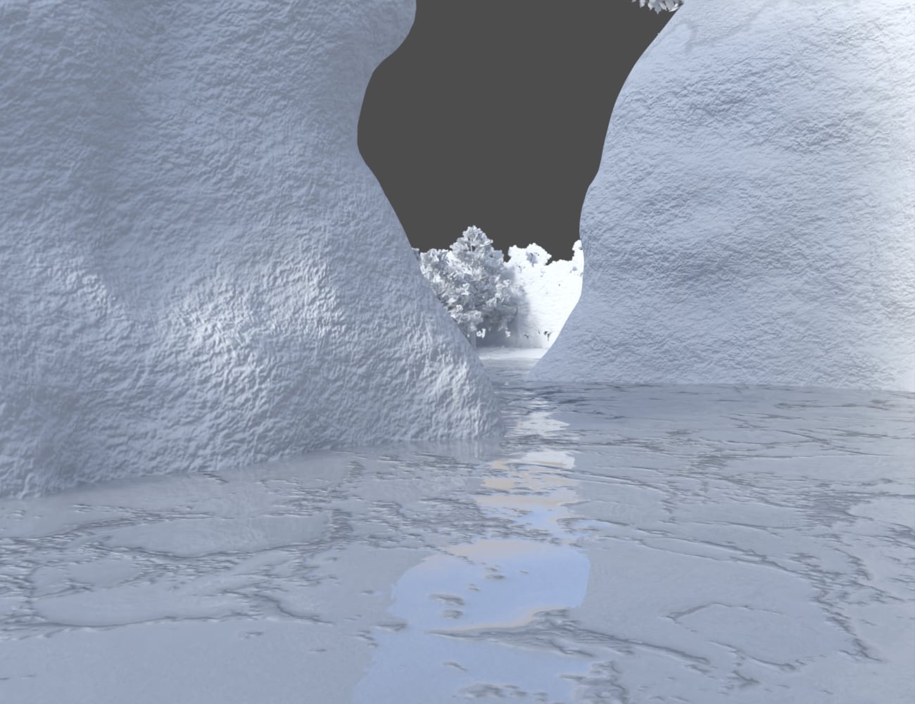 Between Rocky Walls | Daz 3D