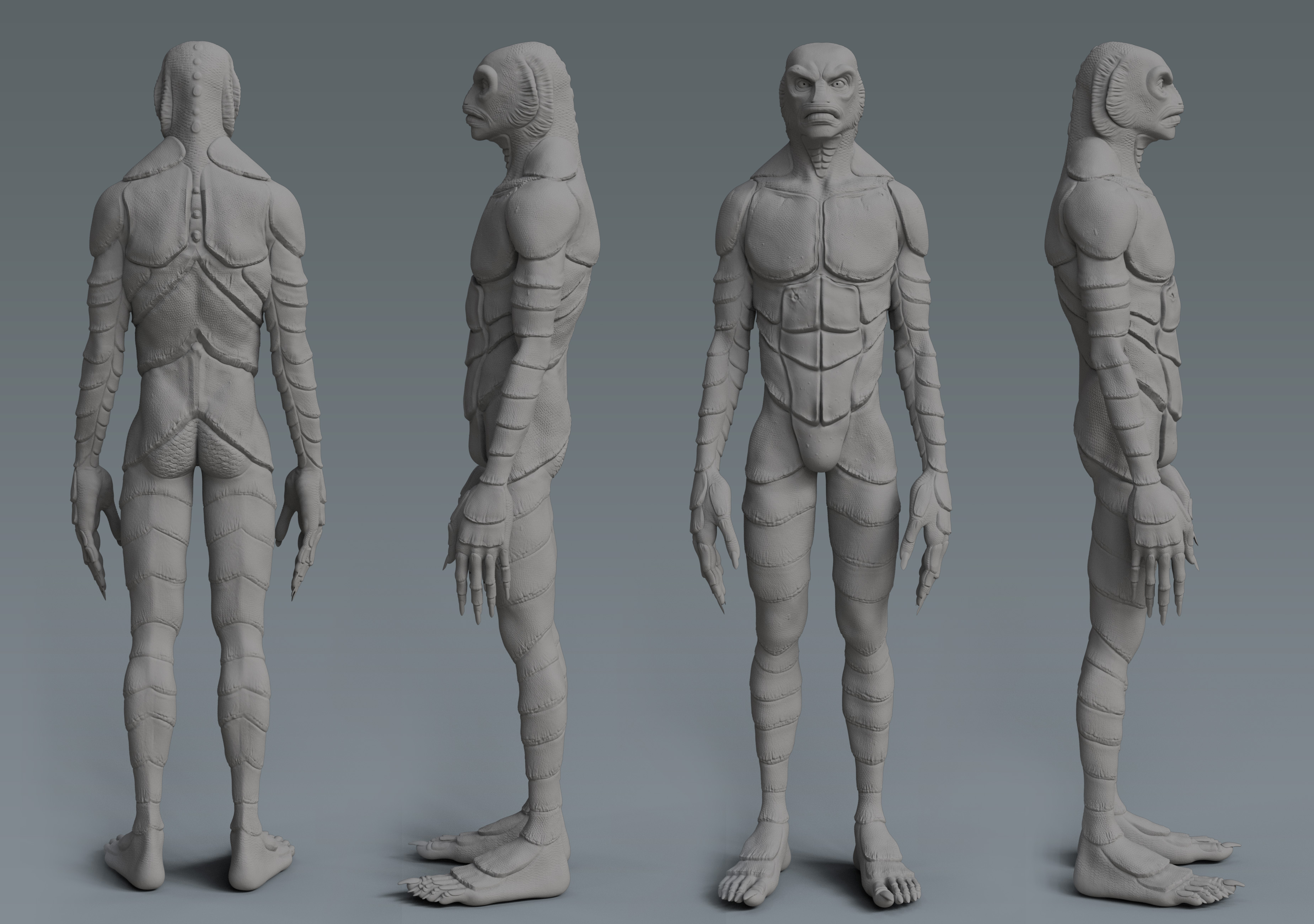 SG Swamp Creature HD for Genesis 9 | Daz 3D