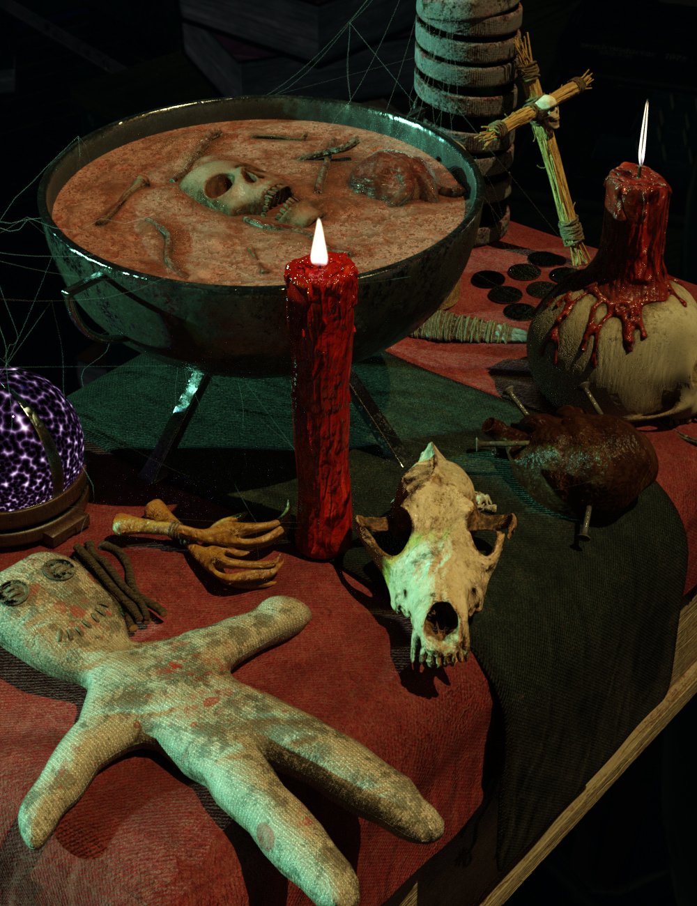 Voodoo Props | Daz 3D