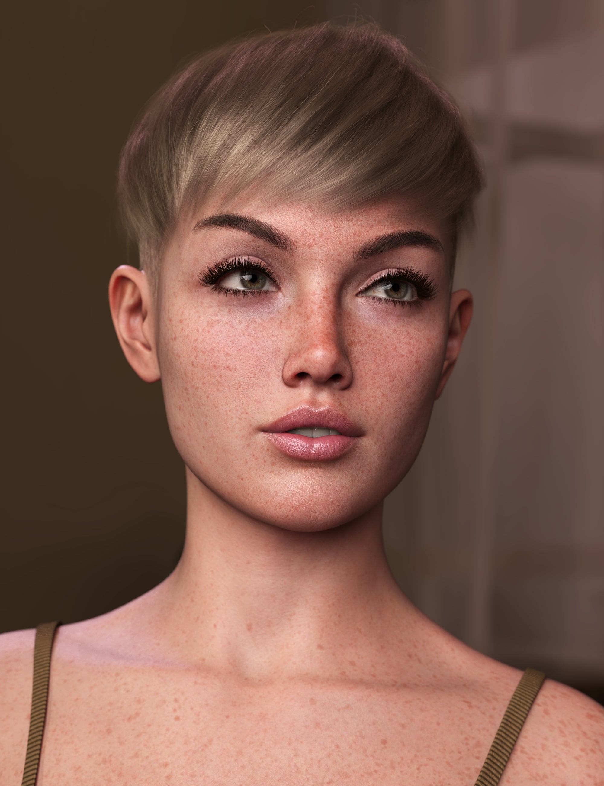 Modern Pixie Style Hair for Genesis 9 | Daz 3D