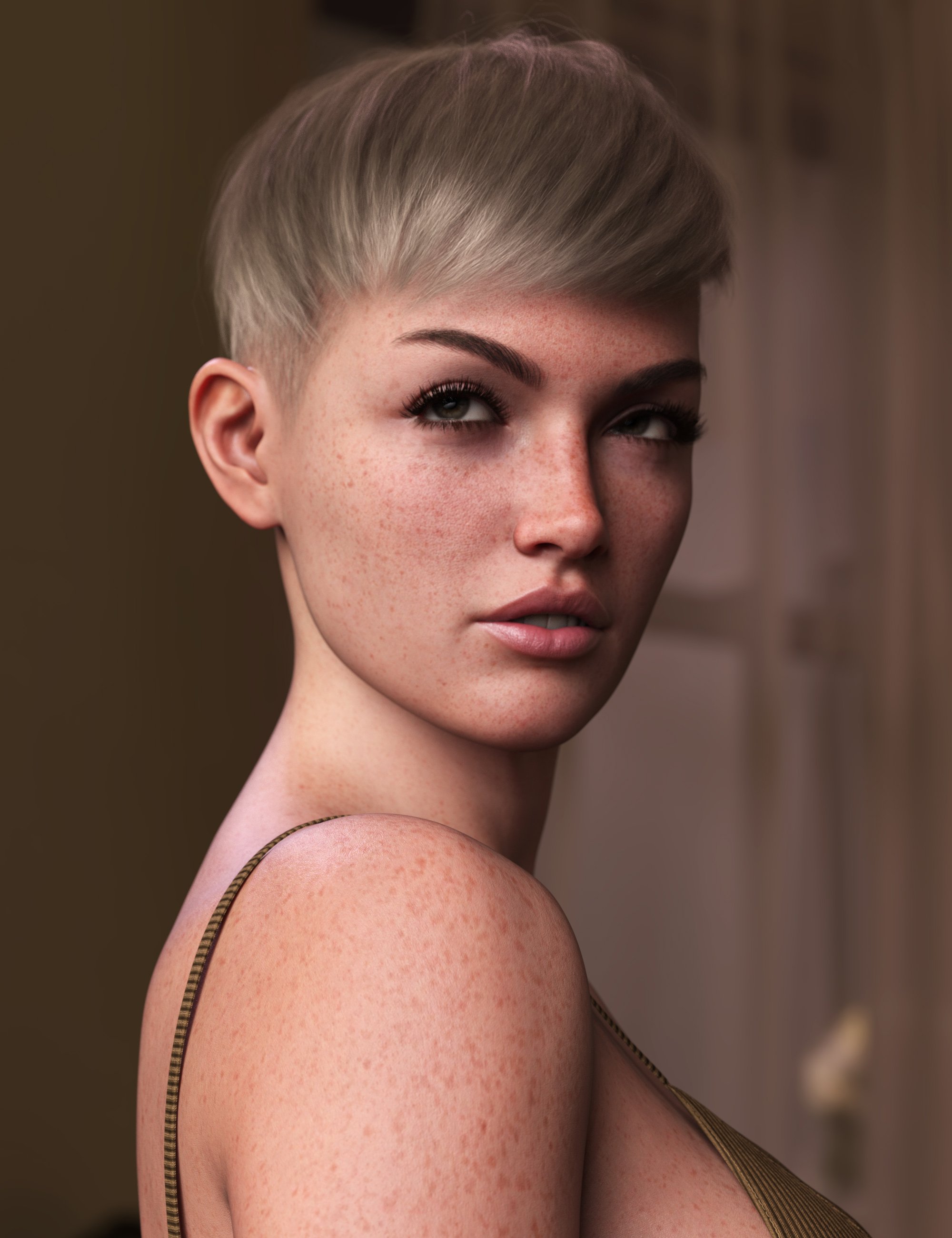 Modern Pixie Style Hair for Genesis 9 | Daz 3D