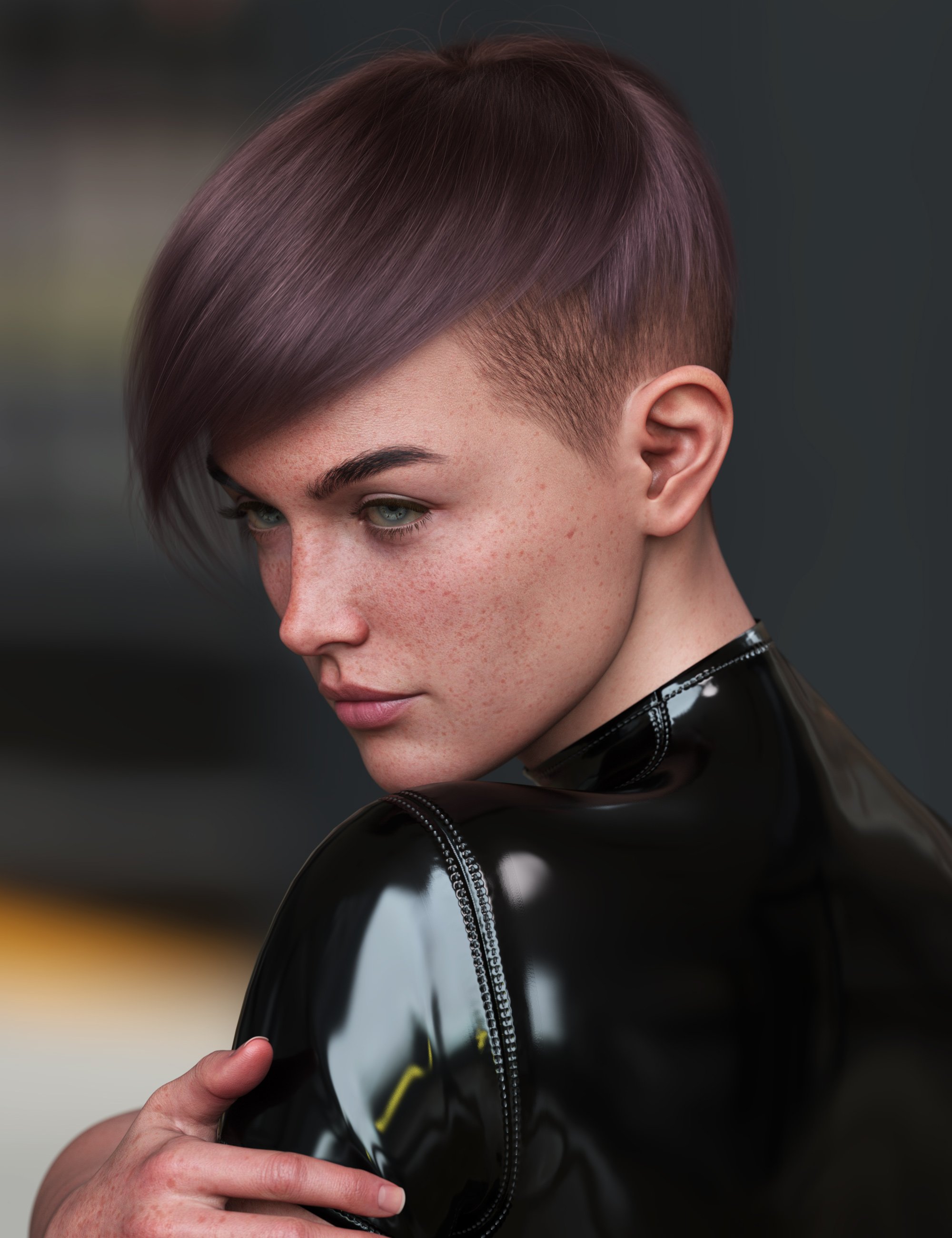 Modern Pixie Style Hair for Genesis 9 | Daz 3D