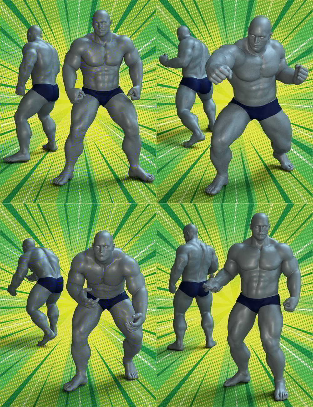 Amazing Heroes Poses For Genesis 9 8 1 8 And 3 Males Vol 4 Daz 3D amazing-heroes-poses-for-genesis-9-8-1-8-and-3-males-vol-4-daz-3d