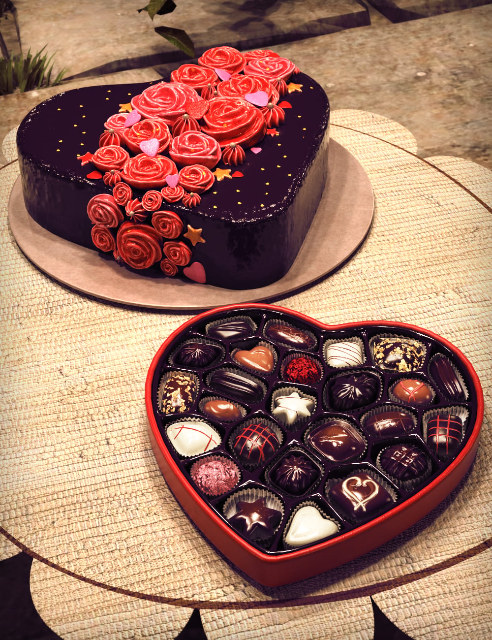 XI Valentine's Day Props | Daz 3D