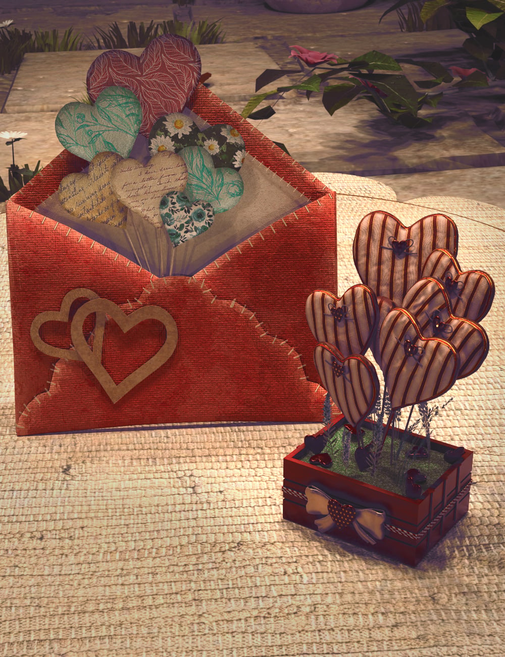 XI Valentine's Day Props | Daz 3D