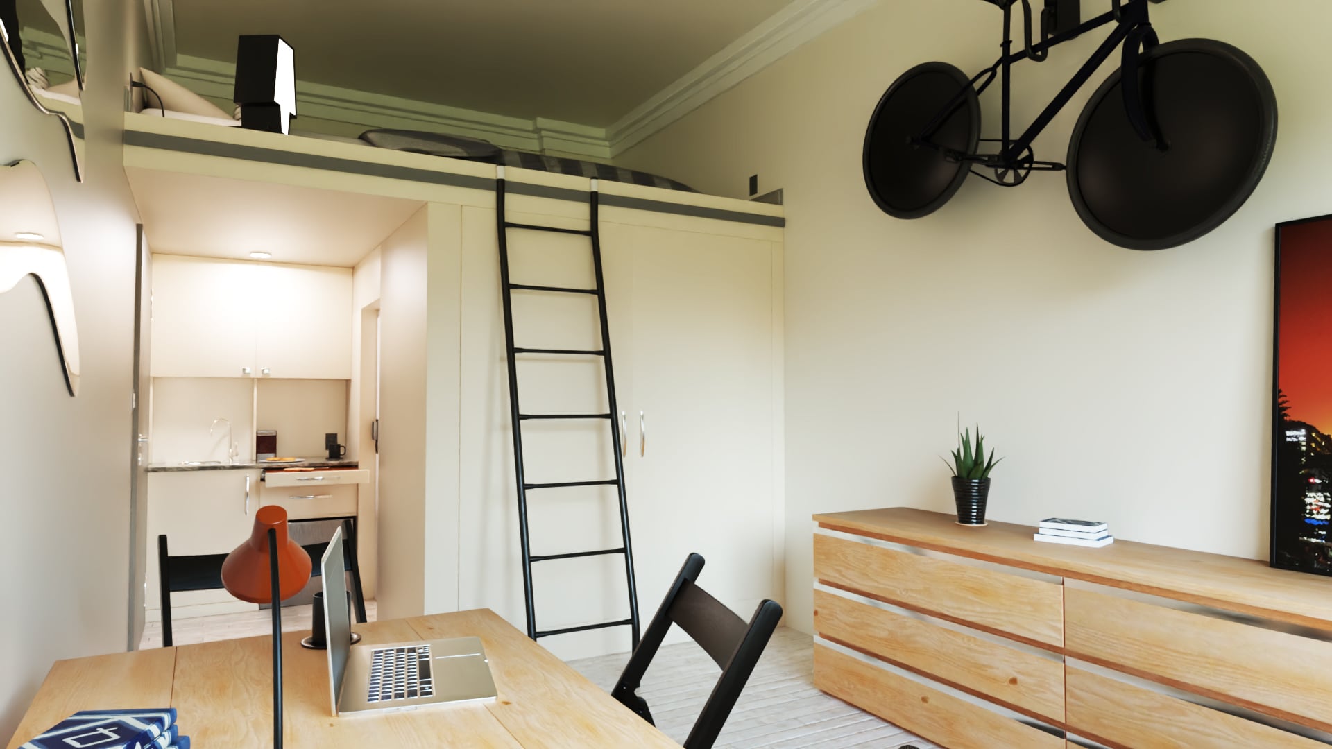 Micro Apartment 2 | Daz 3D