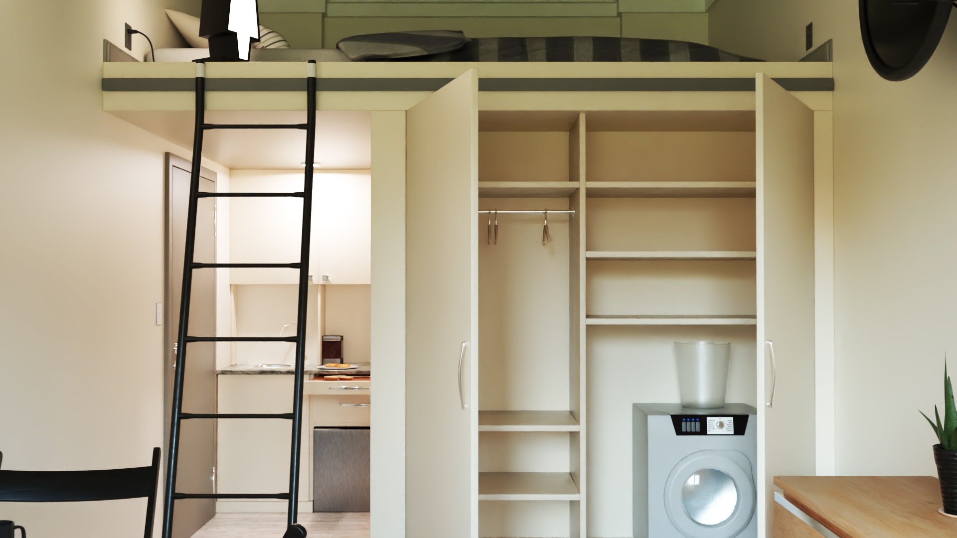 Micro Apartment 2 | Daz 3D