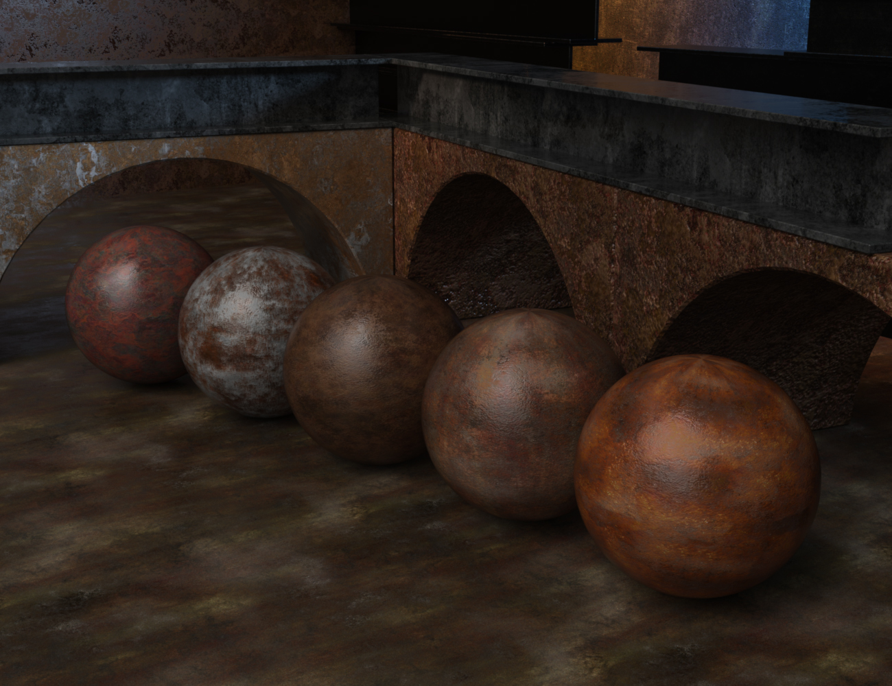 HQ Aged Metal | Daz 3D