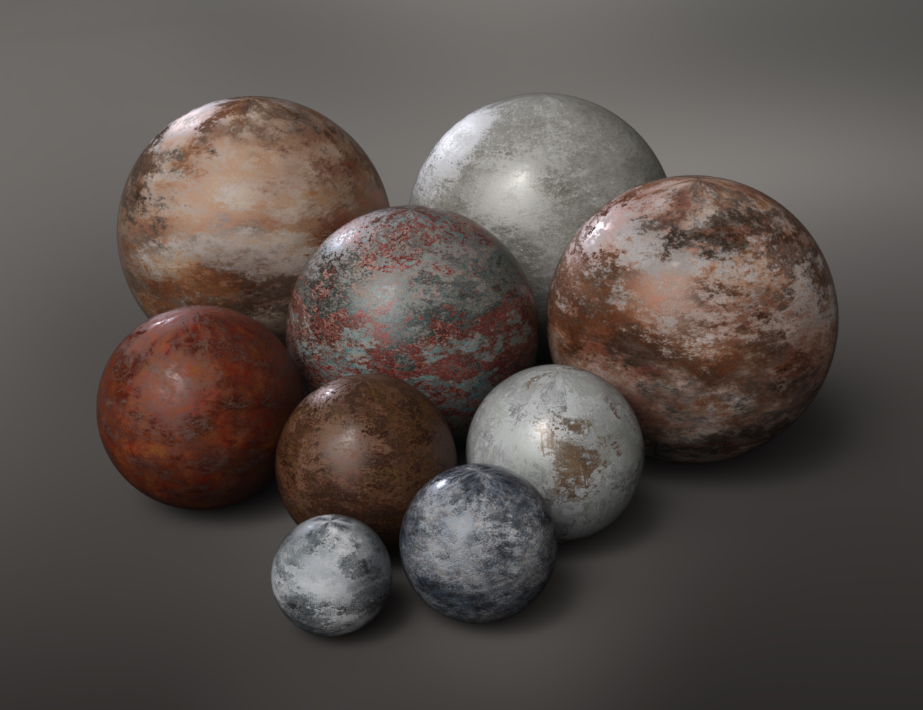 HQ Aged Metal | Daz 3D