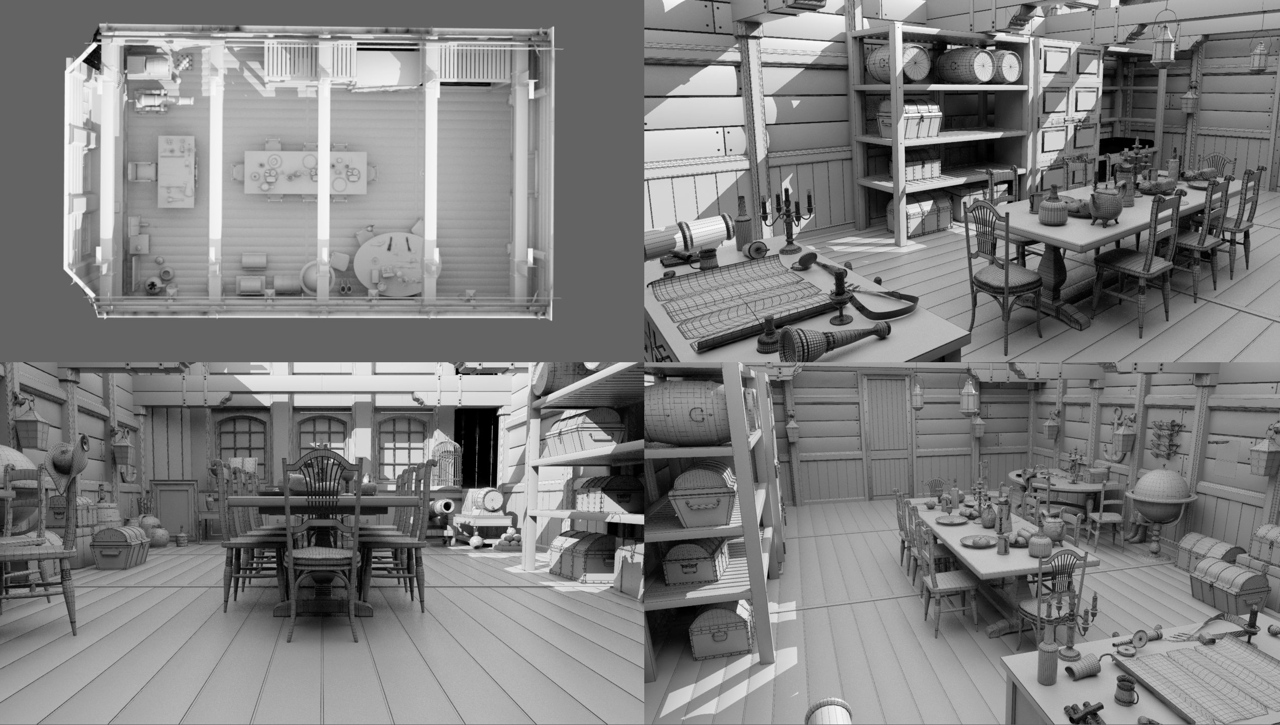 FG Pirate Dining | Daz 3D