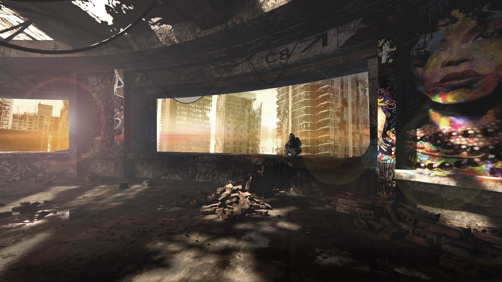 Post Apocalyptic Vignette | Daz 3D