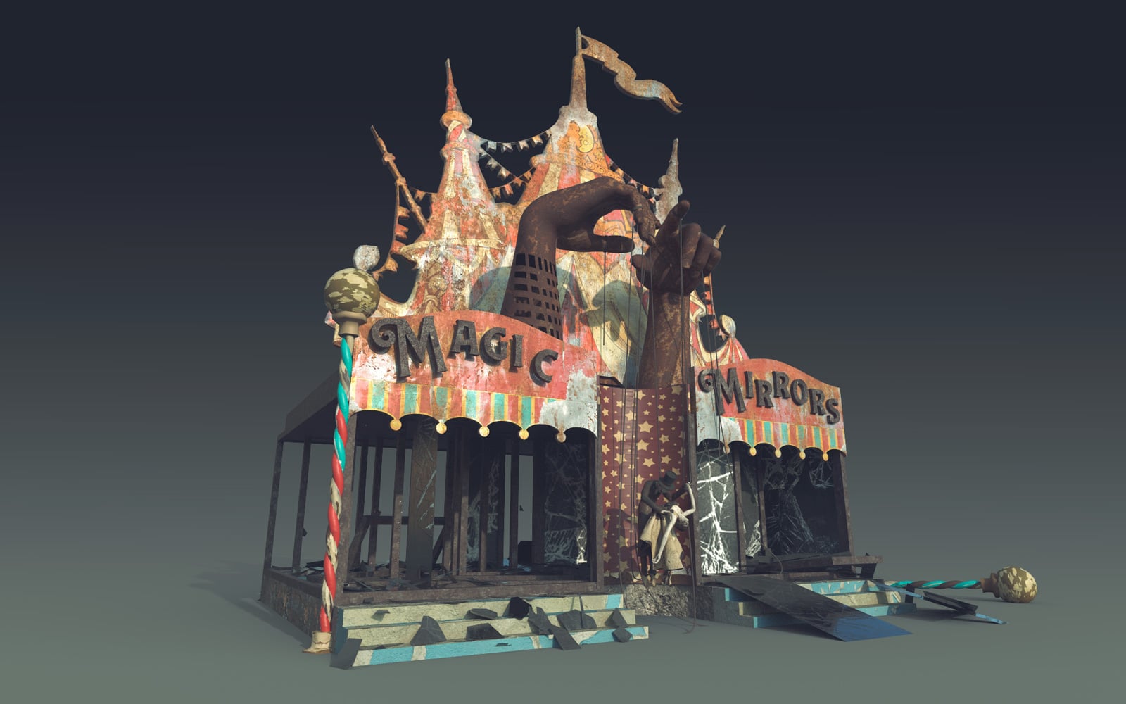 Desolated Carnival | Daz 3D