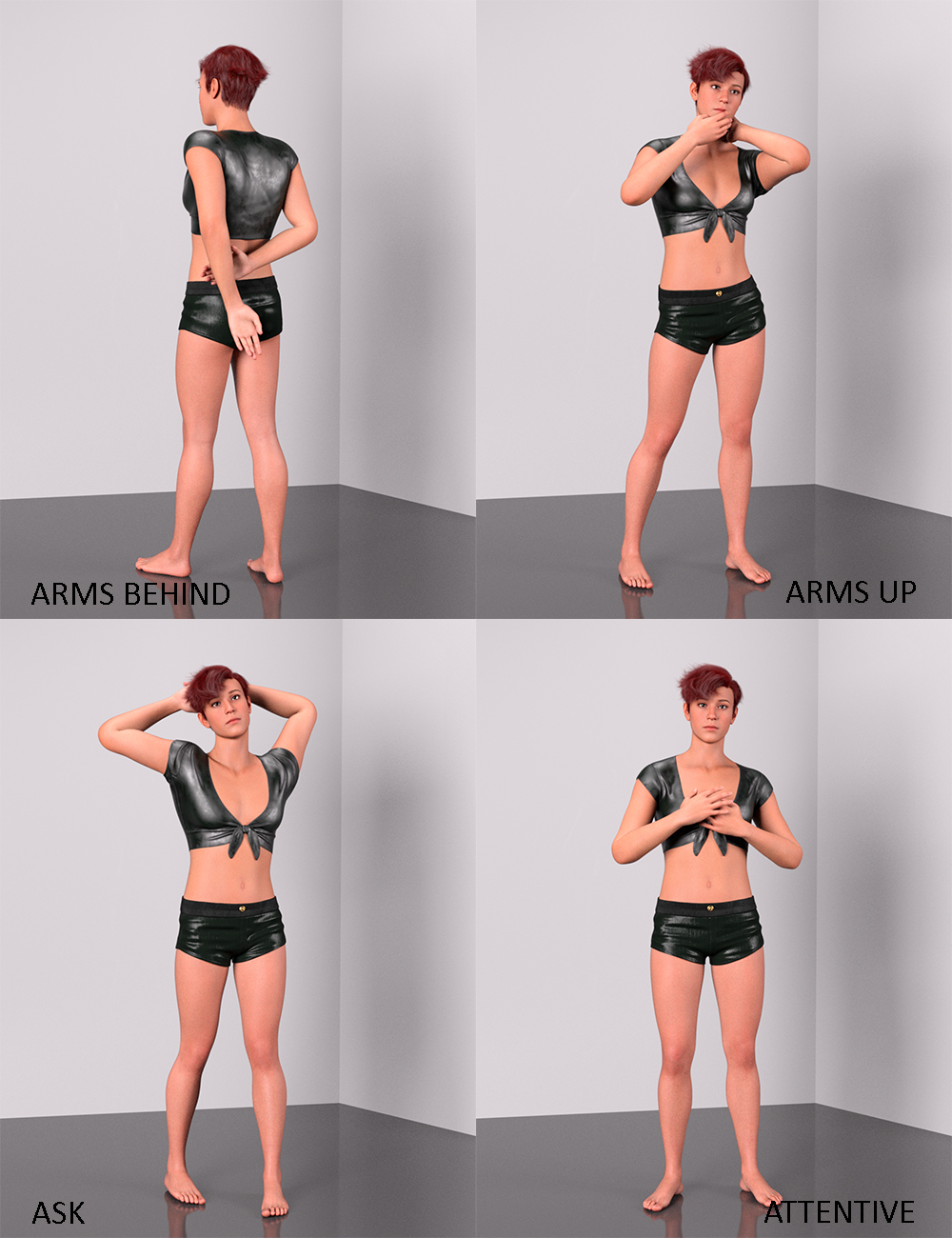 Idle Poses Standing for Genesis 9 | Daz 3D