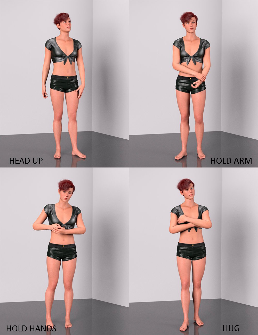 All About Idle Poses for Genesis 9 Bundle | Daz 3D