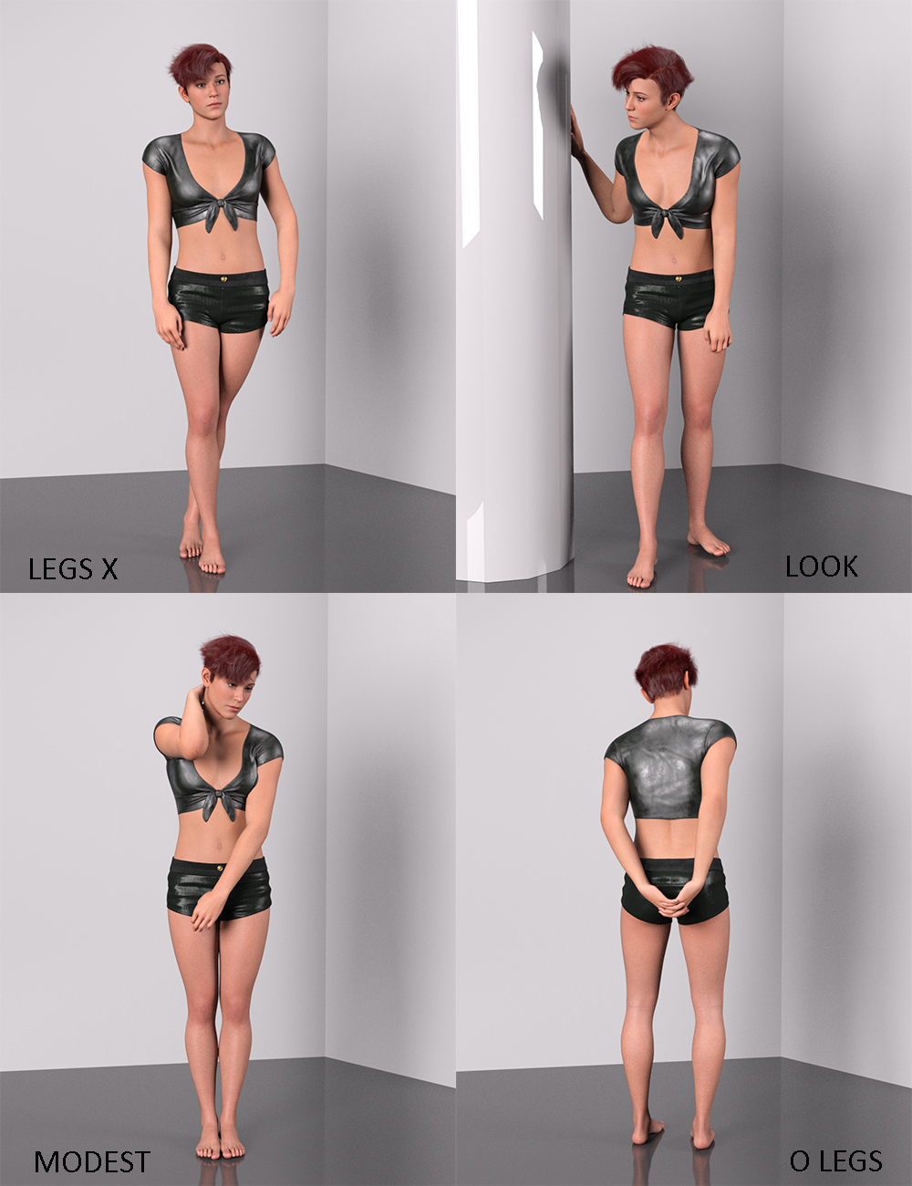 All About Idle Poses for Genesis 9 Bundle | Daz 3D