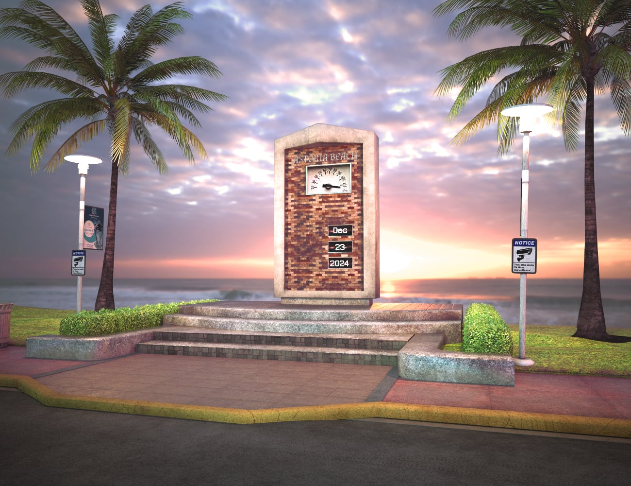 XI Miami Strip | Daz 3D