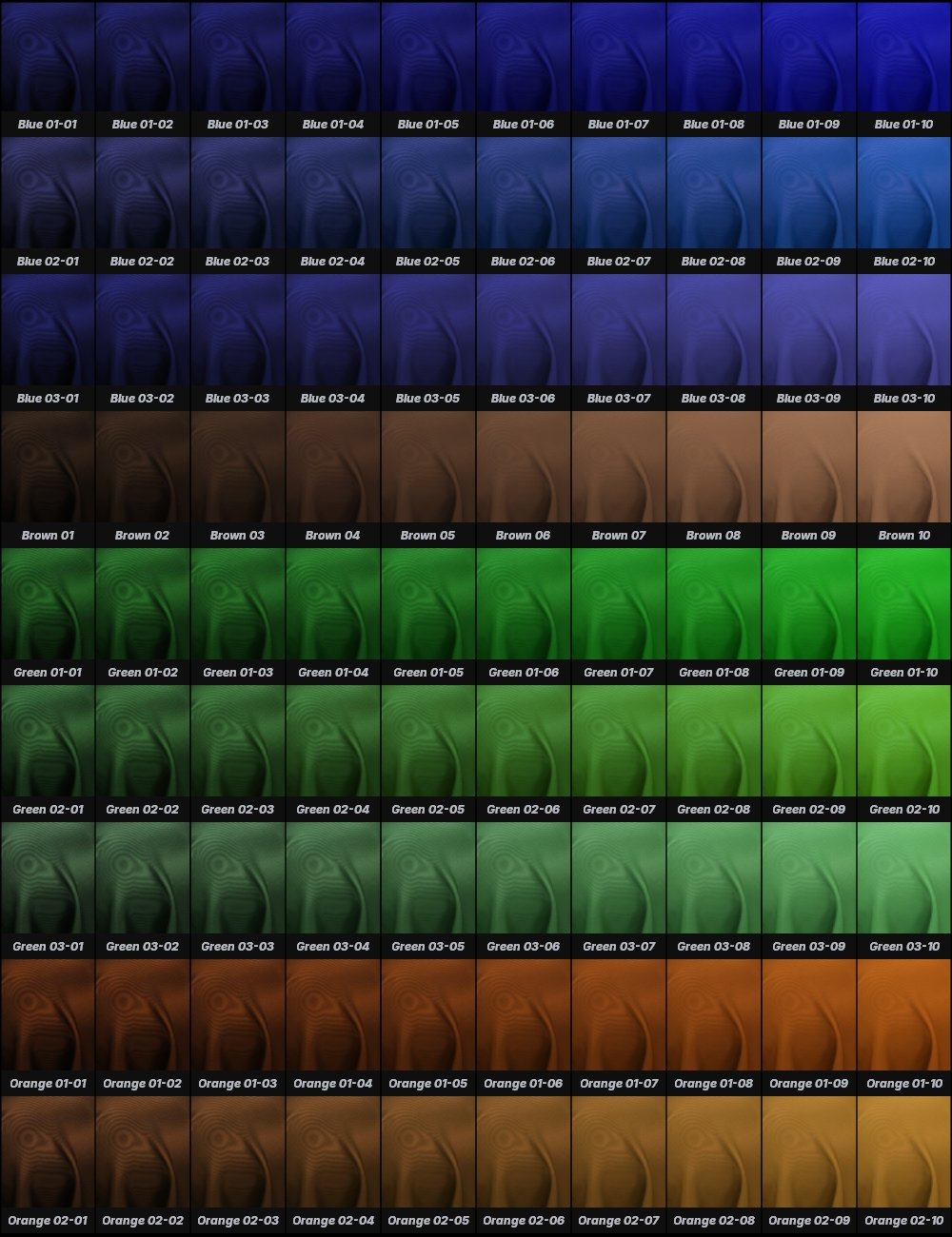 MMX Exotic Metallic Patterns for Iray | Daz 3D