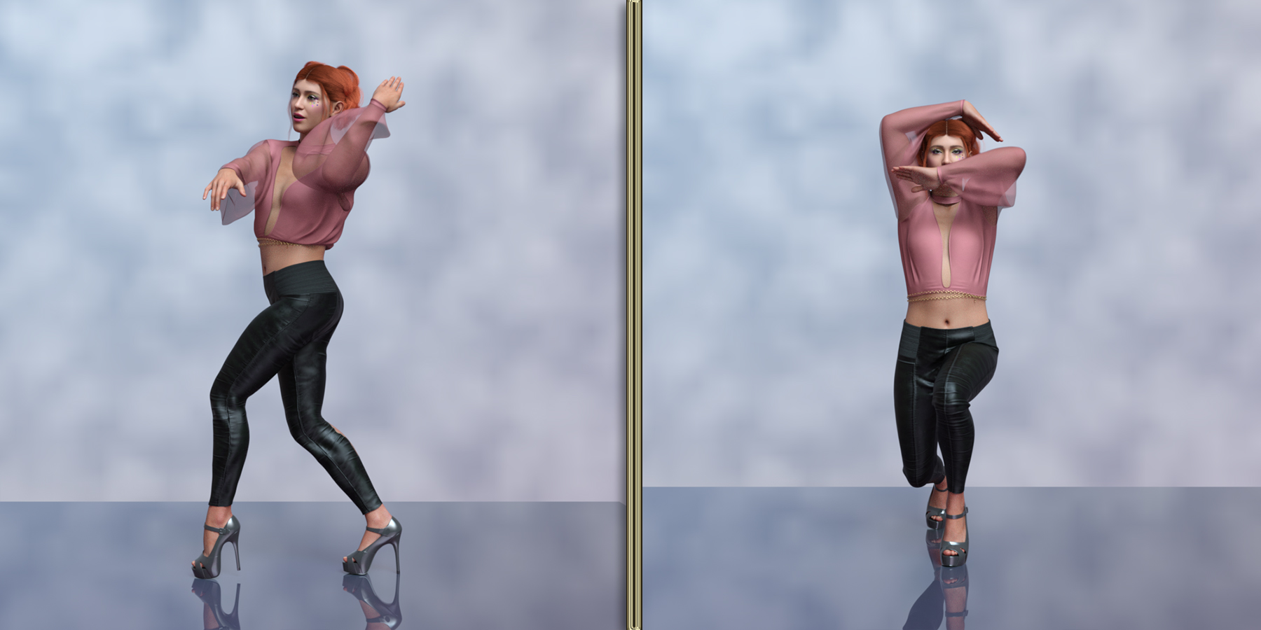 Vogue Dance Poses for Genesis 9 Base | Daz 3D