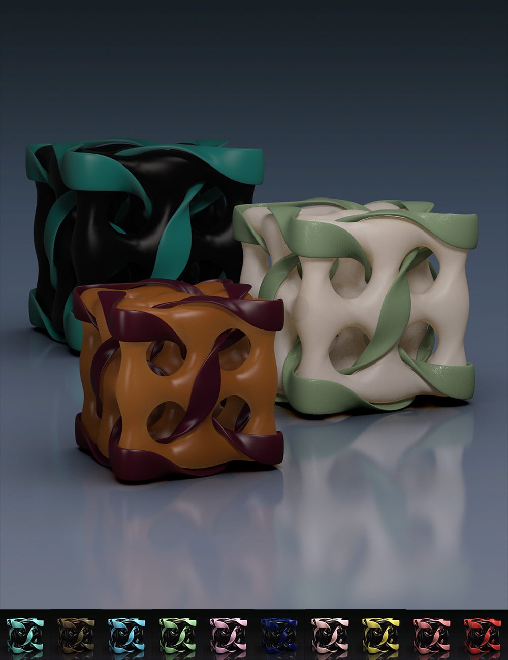 DLD Soft Synthetic Plastic Shaders for Iray | Daz 3D