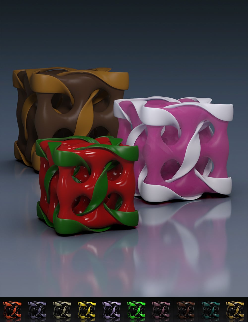 DLD Soft Synthetic Plastic Shaders for Iray | Daz 3D