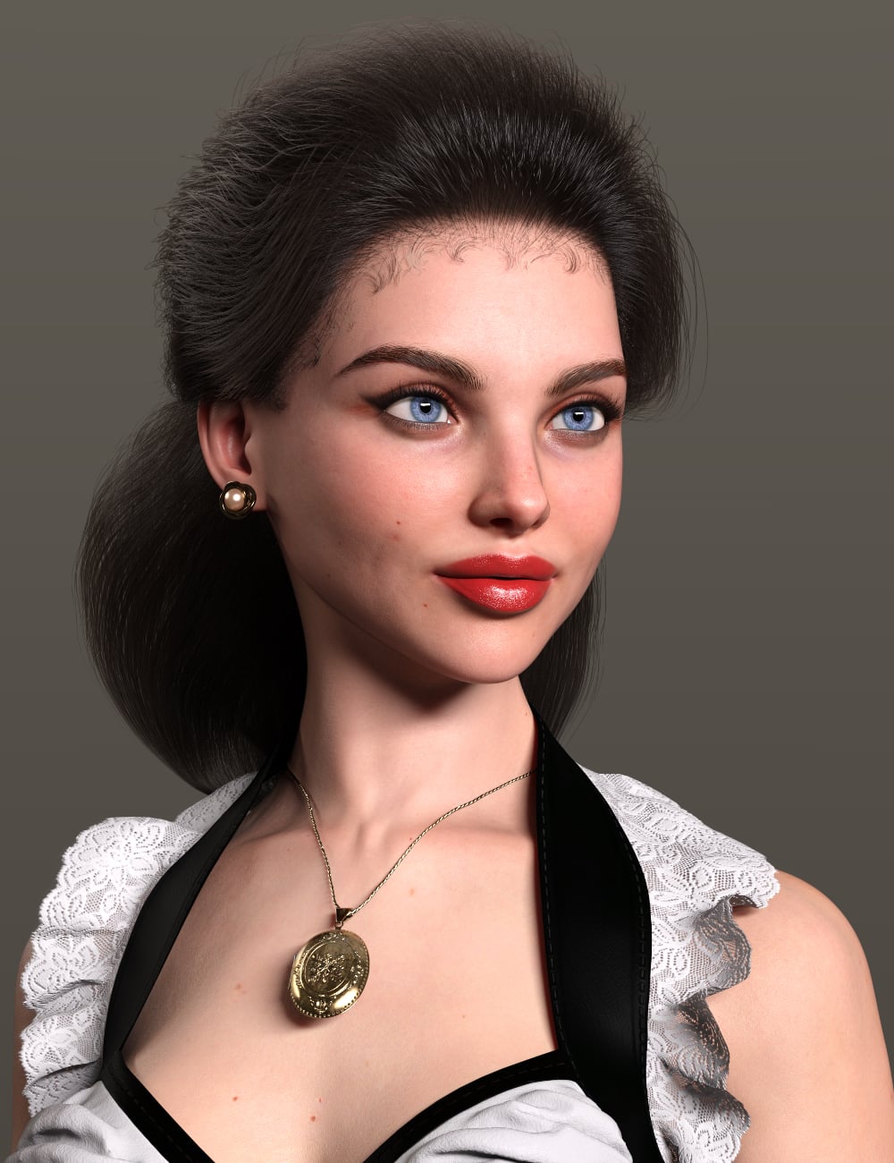 Vintage Hair for Genesis 9 | Daz 3D