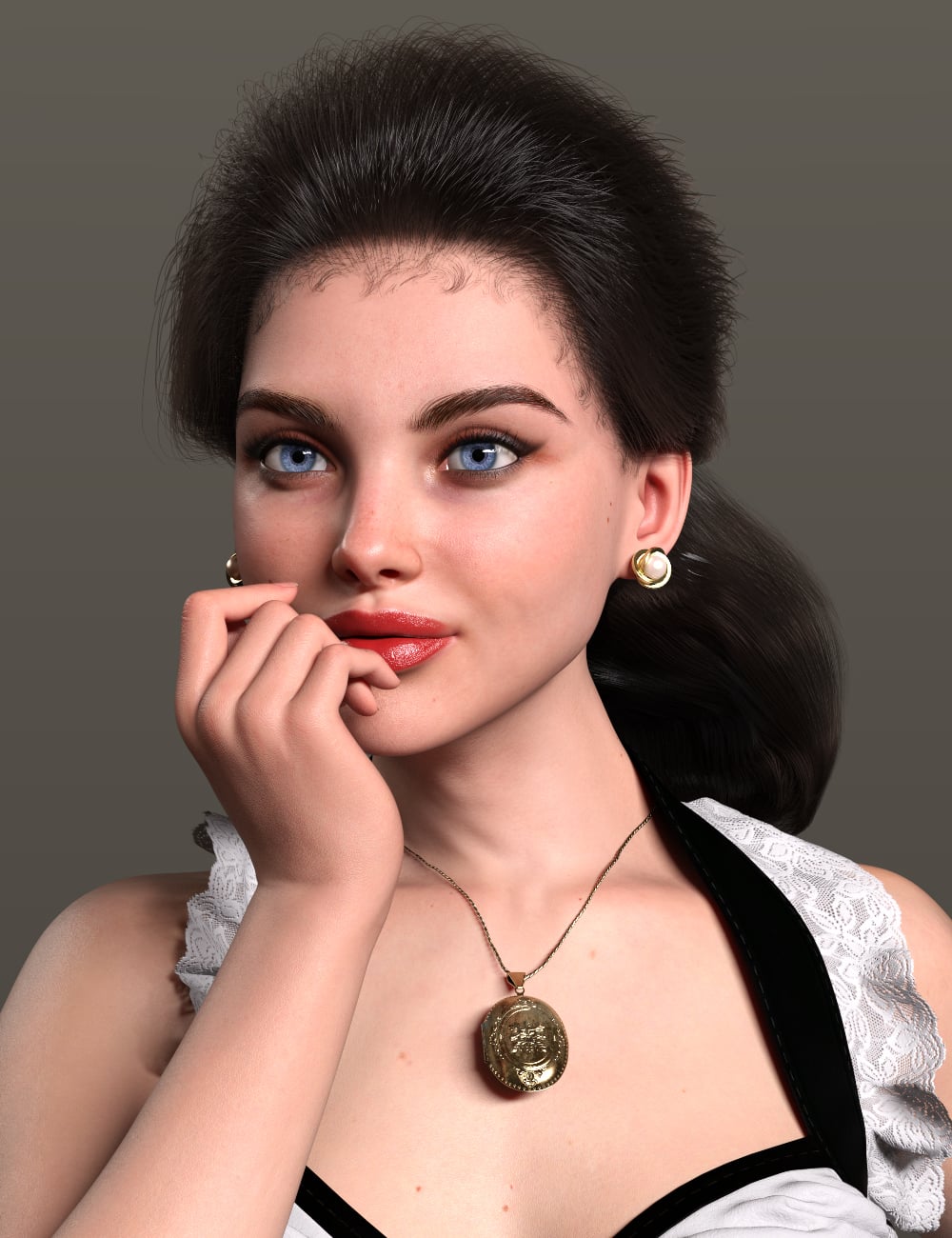 Vintage Hair for Genesis 9 | Daz 3D