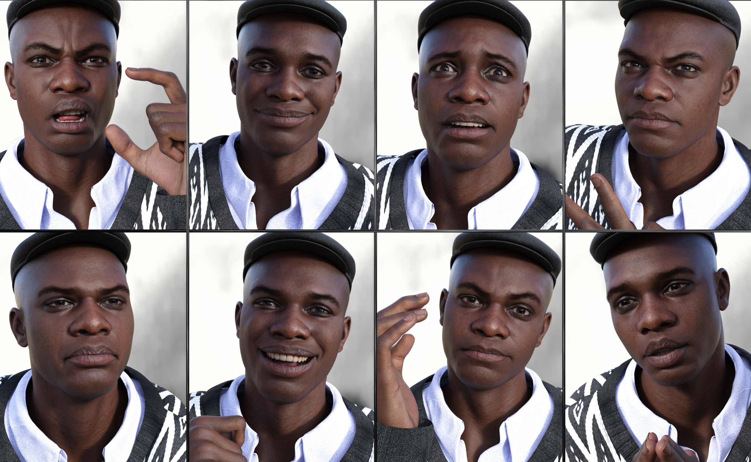 JW Past Life Expressions for Xola 9 | Daz 3D