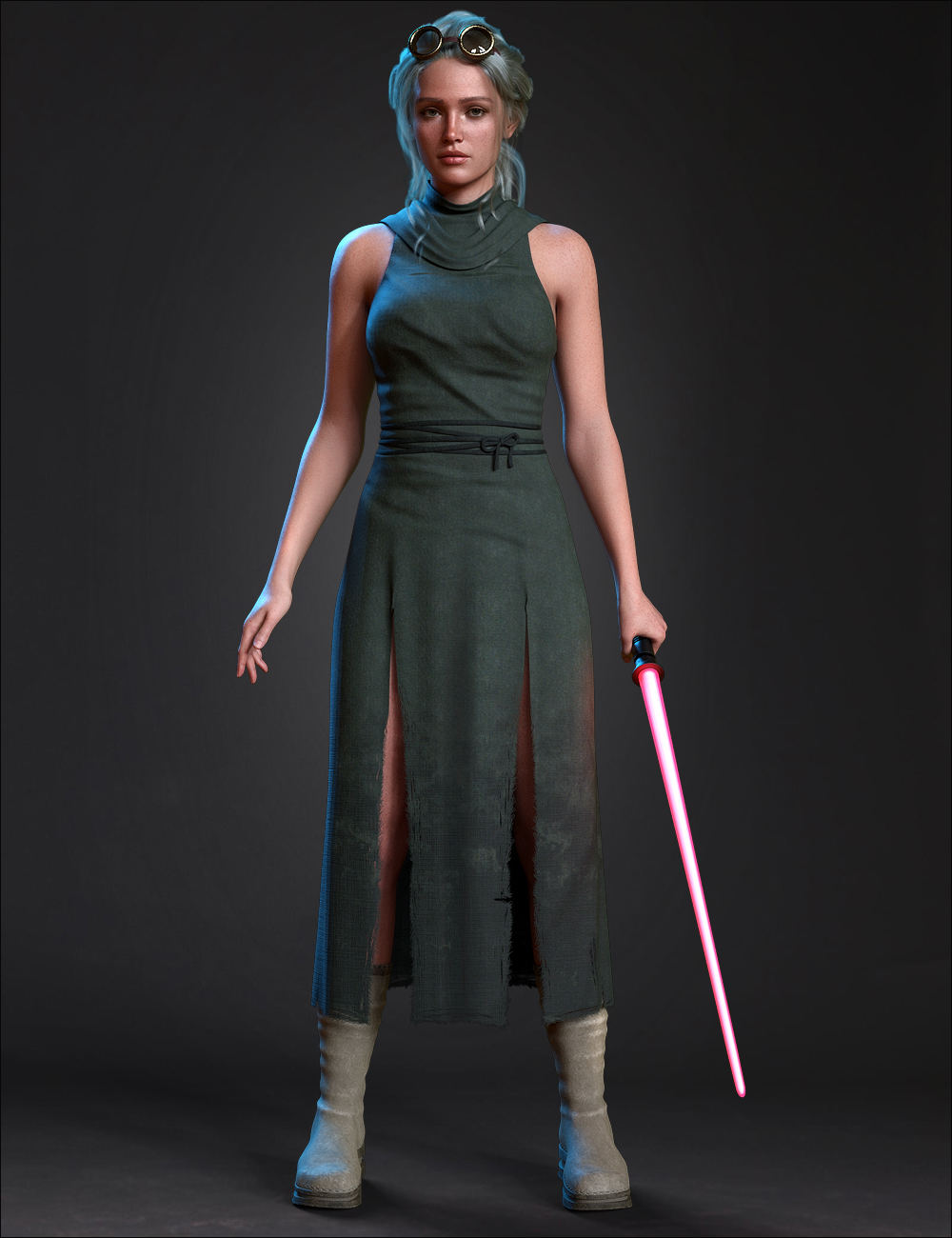 dForce Colonial Fighter Outfit Set for Genesis 9 | Daz 3D