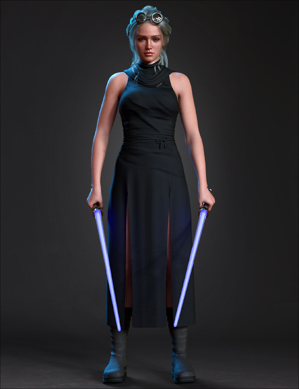 dForce Colonial Fighter Outfit Set for Genesis 9 | Daz 3D