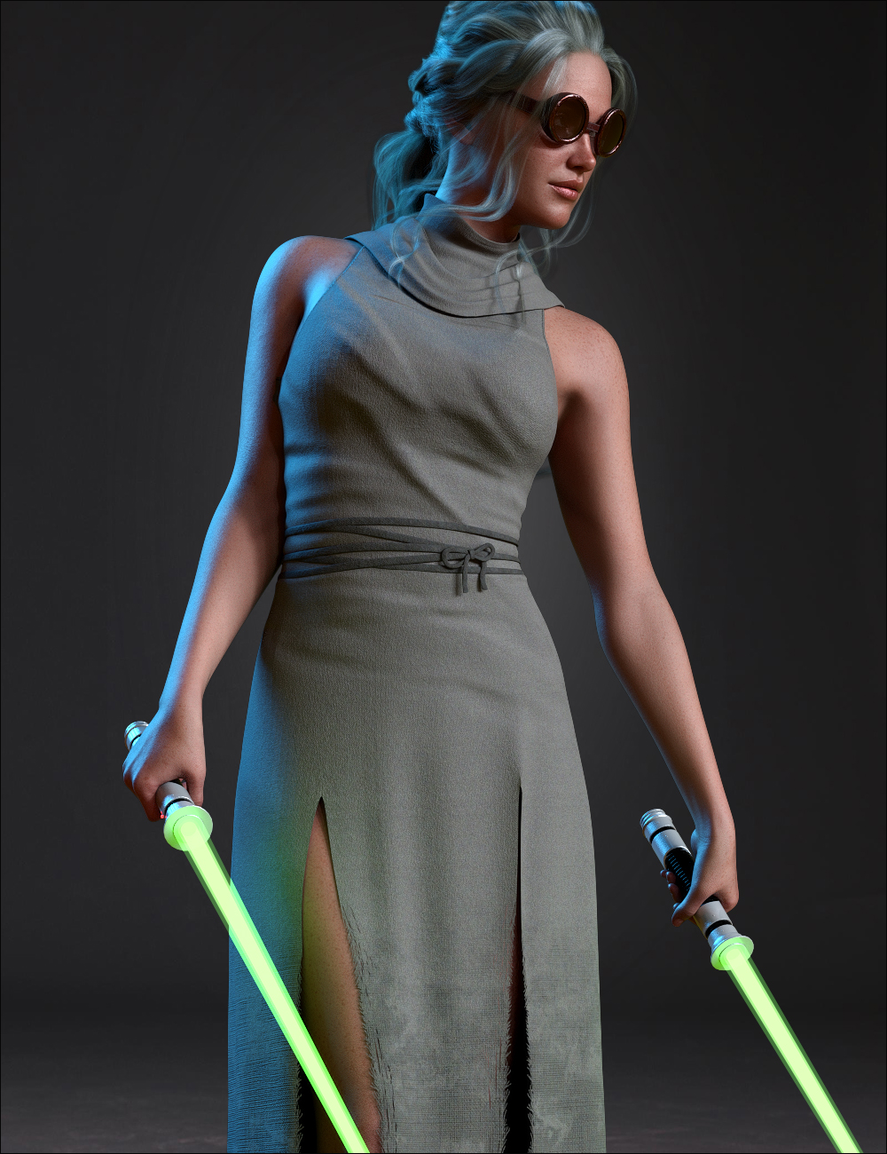 dForce Colonial Fighter Outfit Set for Genesis 9 | Daz 3D