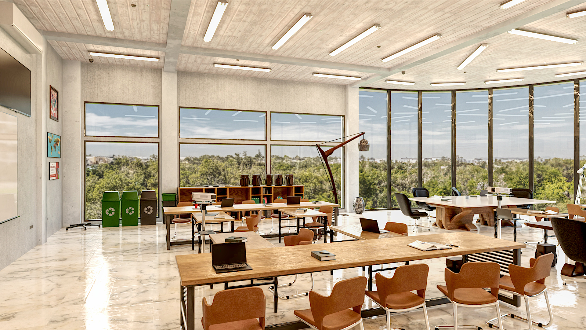 Modern Classroom | Daz 3D
