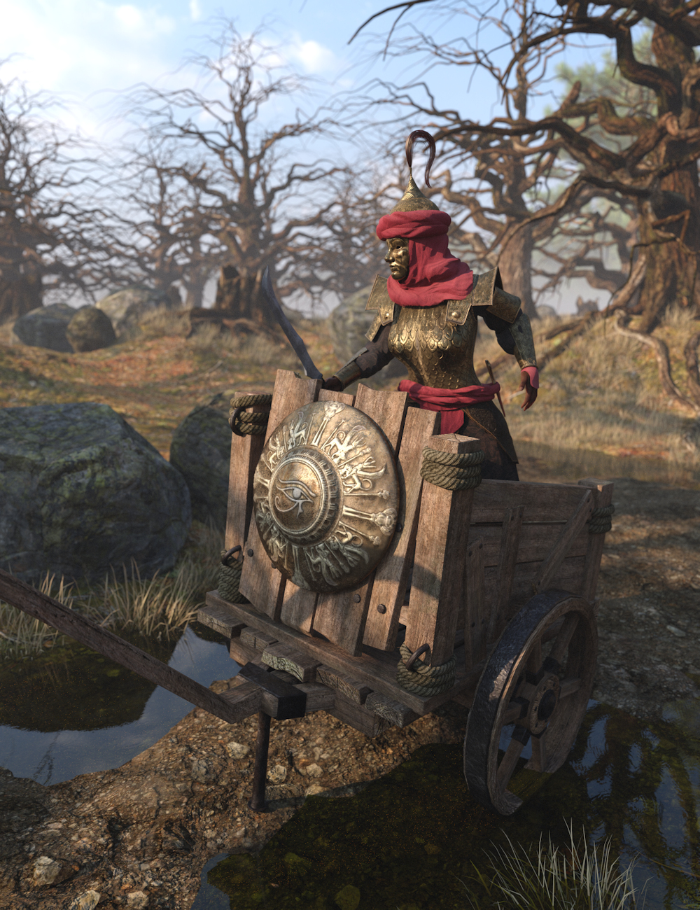 Ancient Chariots 1 | Daz 3D